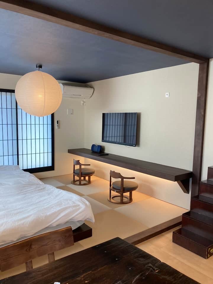 301 古都鎌倉で泊まれる44平米のデラックススイート。全ベッドがセミダブルの上質空間 - Fujisawa