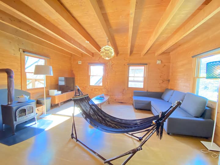 山深い自然に包まれたログハウスで過ごす休日　Bbqも楽しめる。 - Izu