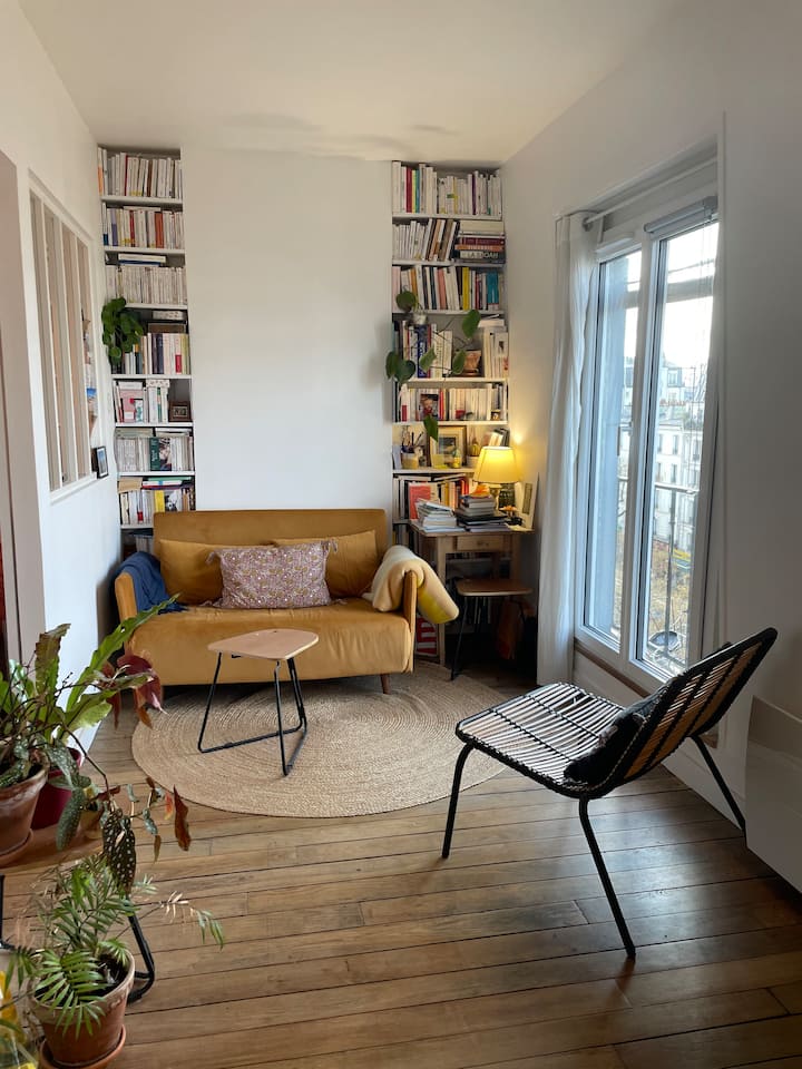 Joli Appartement - Quartier Branché De Belleville - Place de la République