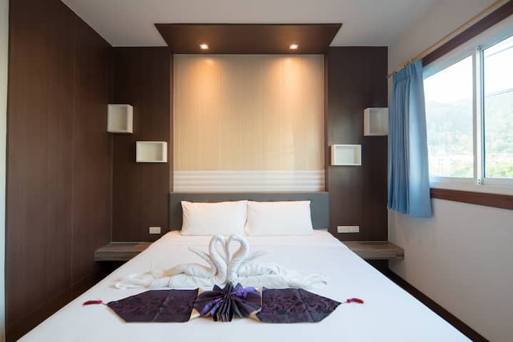 Connecting Double Rooms, #4 Guests, Close To Beach - Patong Beach