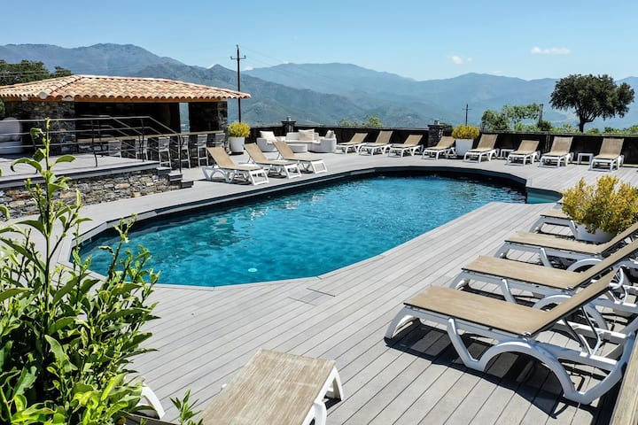 Studio Climatisé Avec Terrasse Privative - Corte