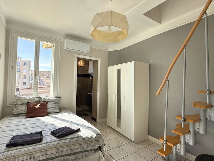 T3 Climatisé Cœur De Ville, Plage & Gare à Pied - Saint-Raphaël