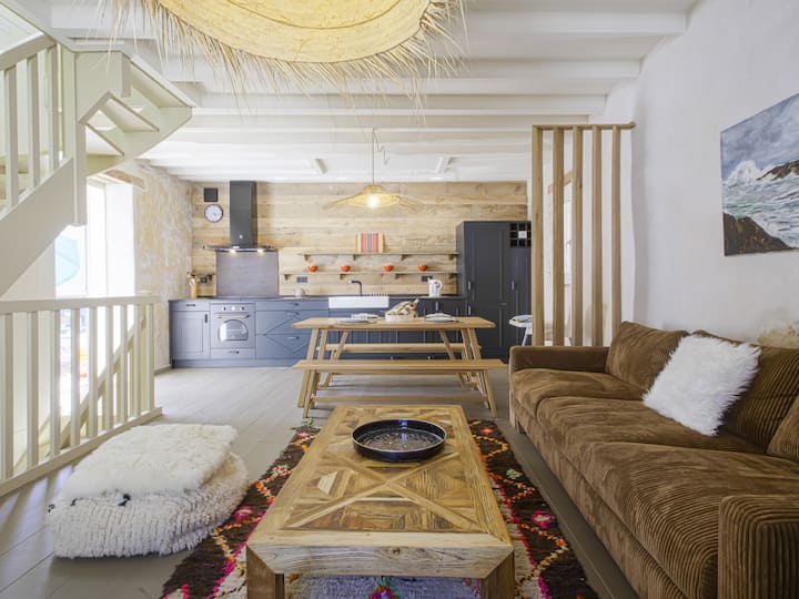 Elégante Maison De Bourg 3* Centre & Océan à Pied - Hossegor