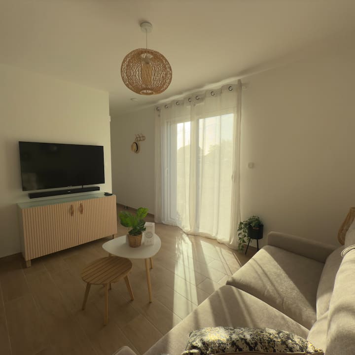 Studio Saint Mart•2 Pers•tout Inclus•plage à 500m - Granville
