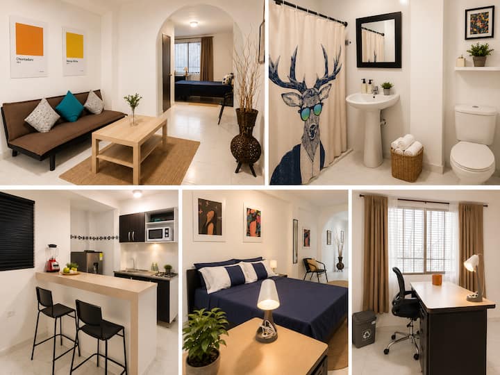 2*huge 90m2, Telework In T Best Area With Netflix! - Cali