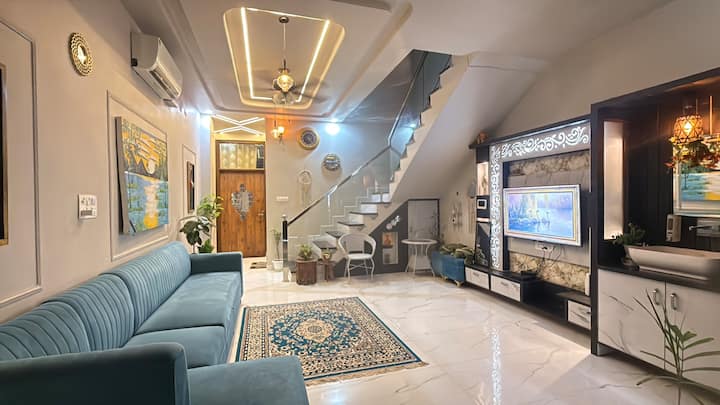 Private Bliss Villa | Cozy, Peaceful Group Stay - Jaipur