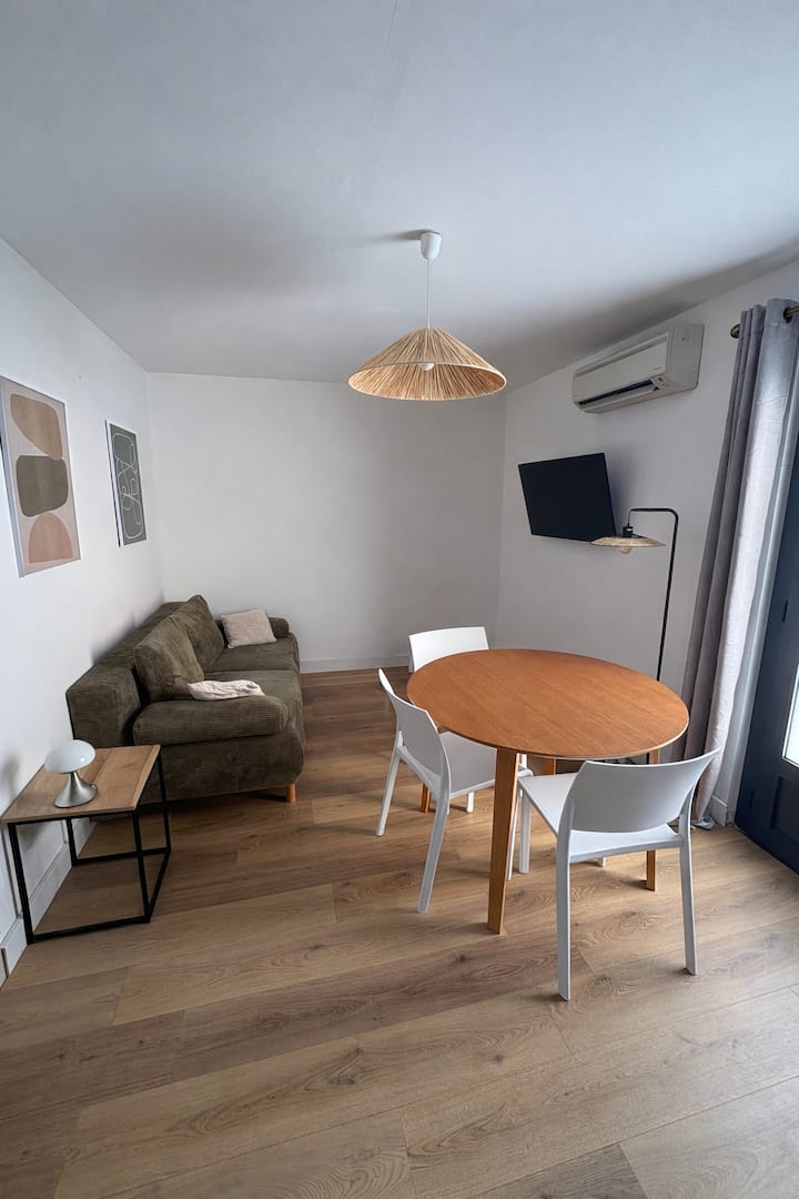 Appartement T2 Climatisé Avec Terrasse Privative - Corte