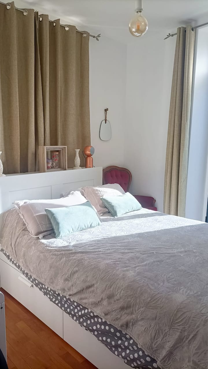 Chambre Cosy, Sdb Privée & Recharge Ve - Sainte-Maure-de-Touraine