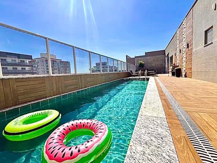 Apartamento Todo Climatizado Na Quadra Mar - 3 - Vila Velha