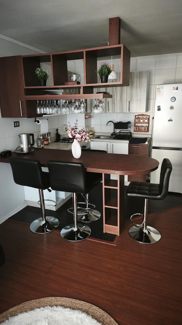 Acogedor Departamento, Seguridad Total. - San Pedro de la Paz