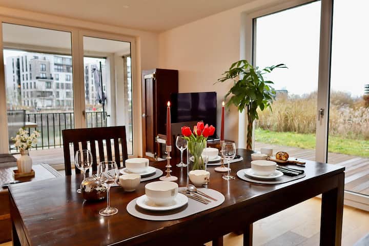Luxus Apartment Mit Skyline Blick Am Mainufer - Frankfurt