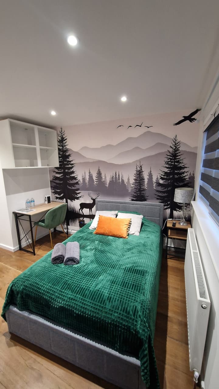 Private Studio Suite, 24h Self Check-in - ルートン