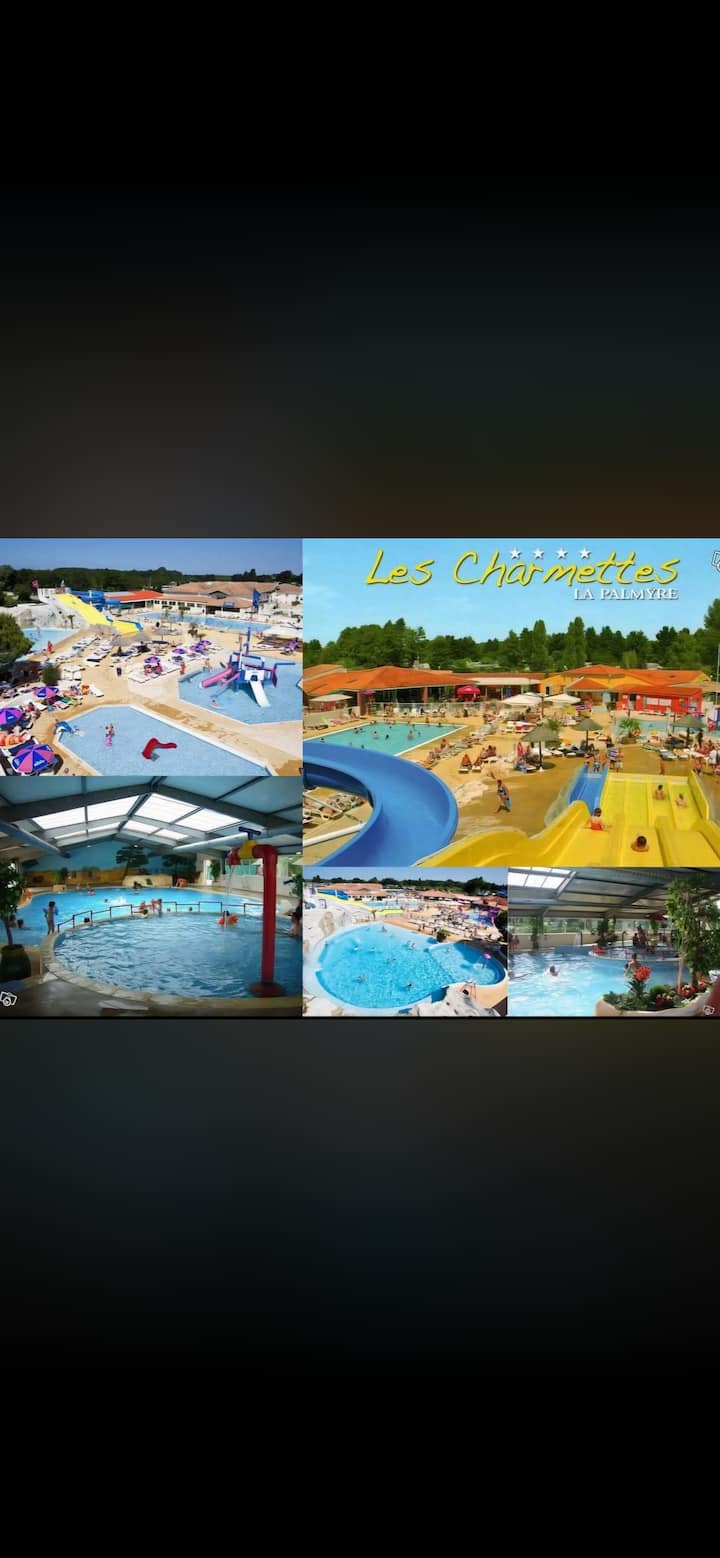 Mobil Home 6/8 Pers. Camping 4* Les Mathes . - La Palmyre