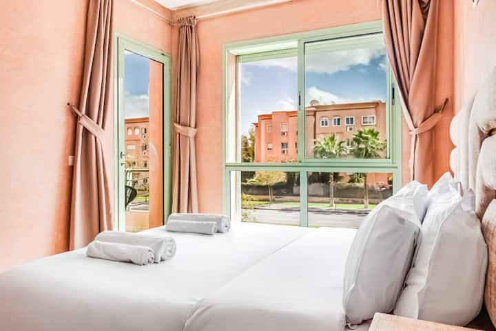 New Cozy 2br Warm / Pool And Parking - Marrakech