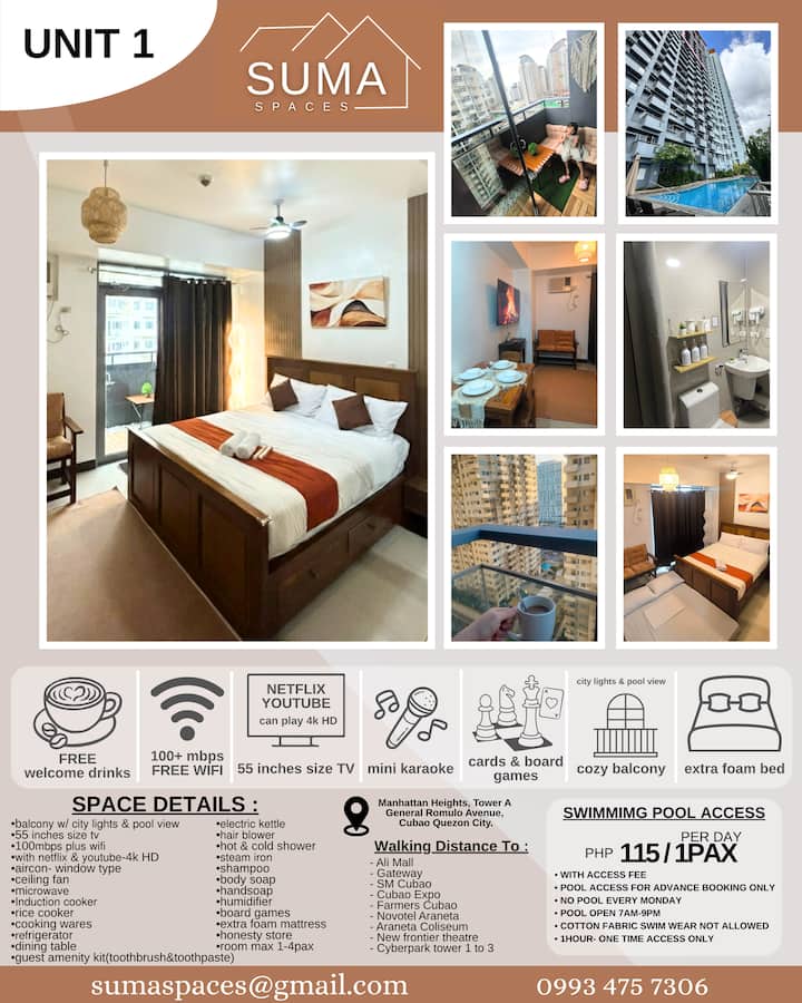 Condo In Cubao Quezon City-mheights Ta - Quezon City