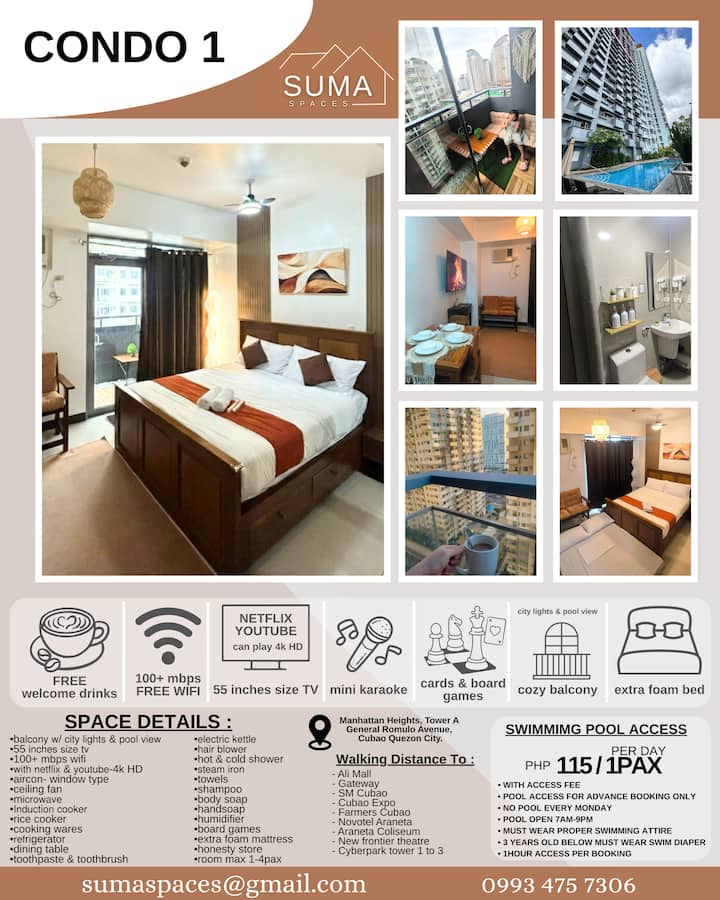 Condo In Cubao Quezon City-mheights Ta - Quezon City