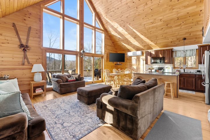 Mountain View Home, 3 Min To Storyland, Sleeps 10 - Jackson, NH
