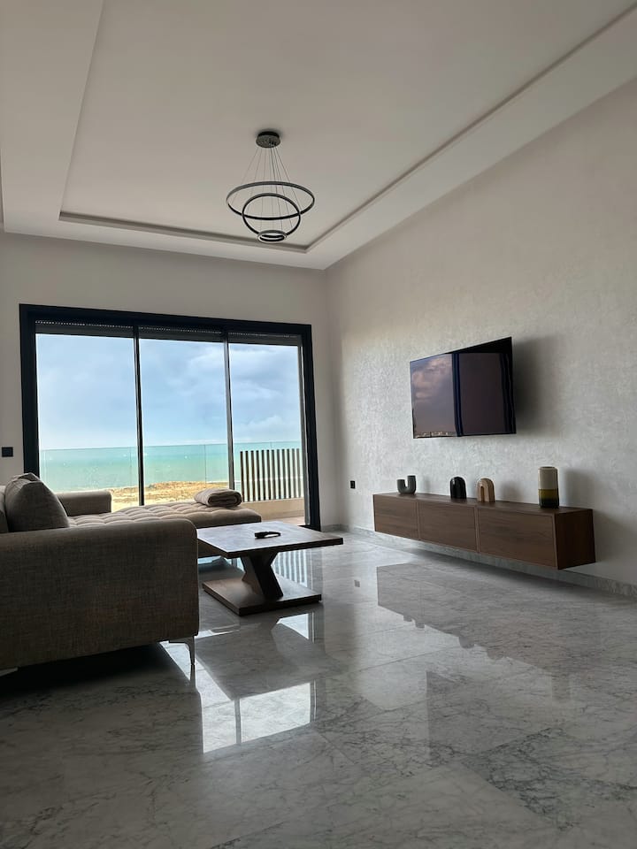 Appartement De Luxe Avec Vue Sur Plage Mannesman - Mohammédia