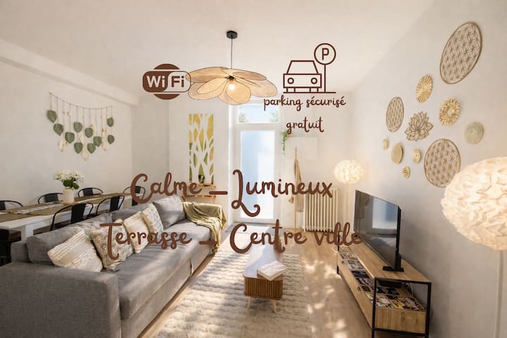 Maison Alba - Cœur De Dijon - Terrasse - Dijon