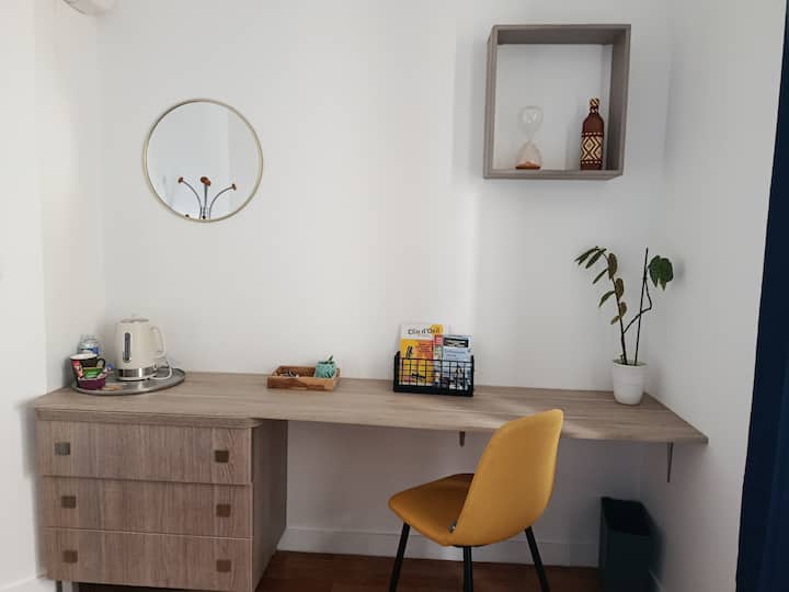 Chambre / Bureau Chez L'habitant - Auray