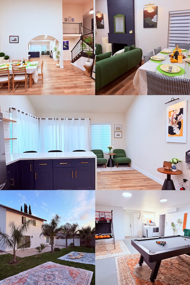 Minutes To Ont Airport | Entire Home | Billiards - Ontario, CA