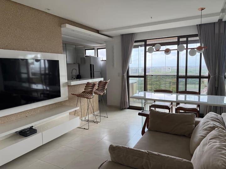 Flat Studio Av Dos Holandeses - São Luís