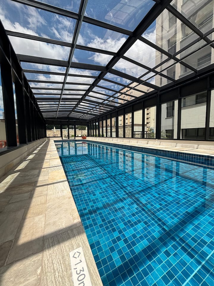 Ap Smart Sirius |Ar|vaga|office |Piscina| Academia - Campinas
