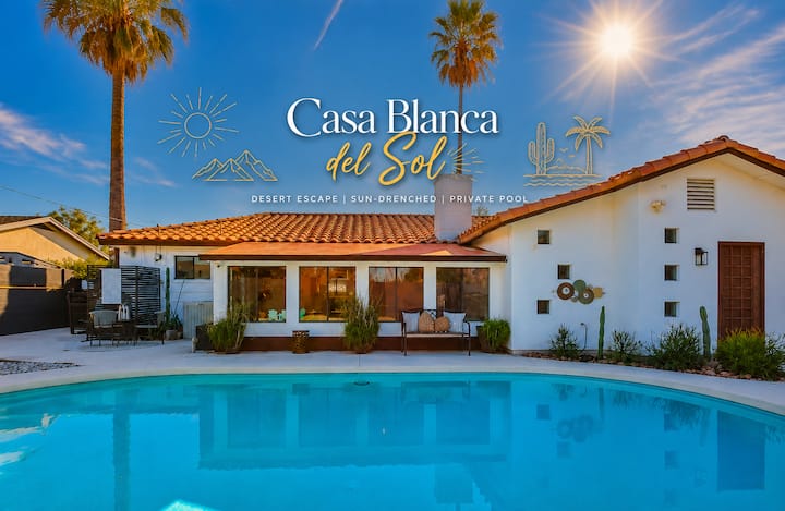 Casa Blanca Del Sol, Old Town Scottsdale! Pool - Scottsdale, AZ
