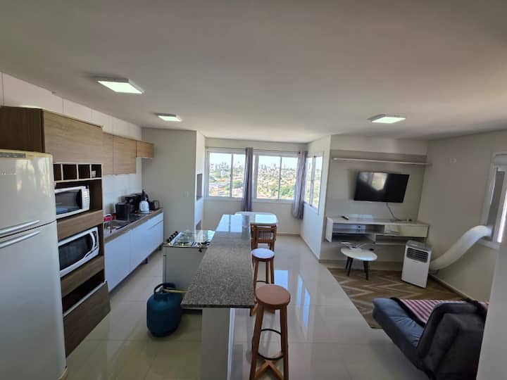 Jl | Apto Aconchegante P/ 5 | Garagem | Ar | Wi-fi - Passo Fundo