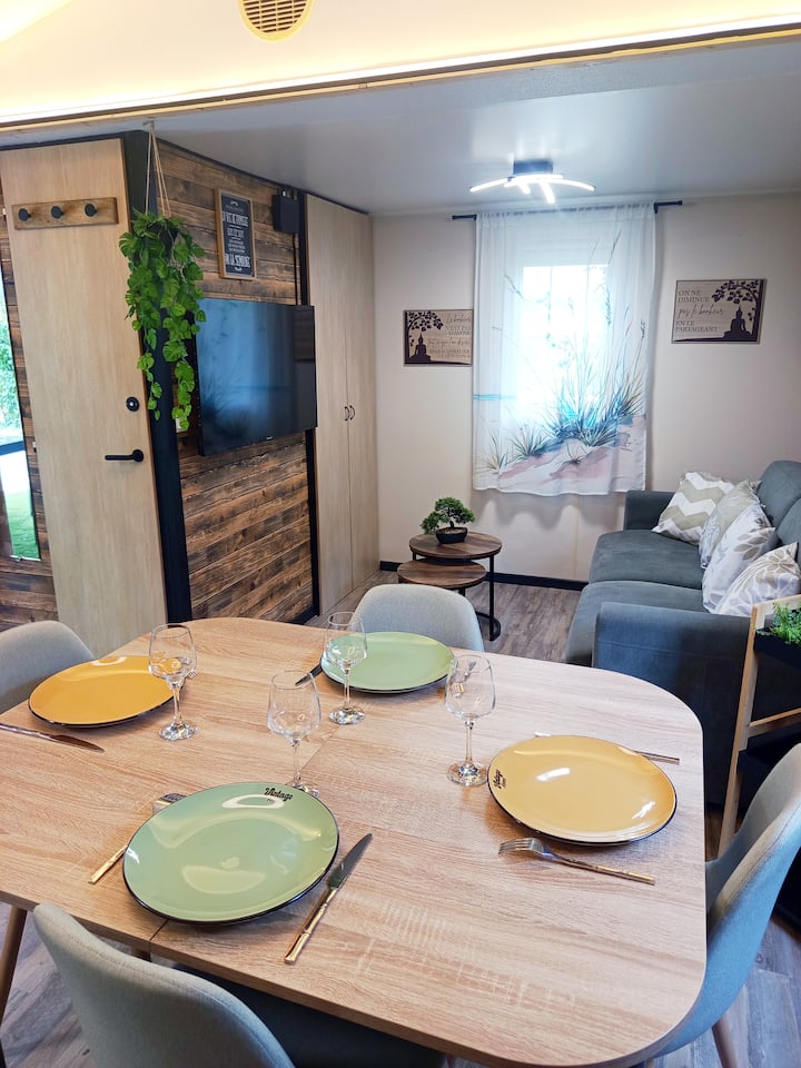 Le Petit Nid*mobil-home*proximité Cures Thermales - Céret