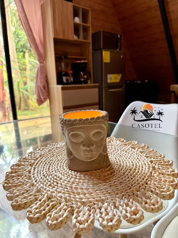 Cabaña Angelina A/c, Cocina, Cerca Del Irtra - San Martin Zapotitlán