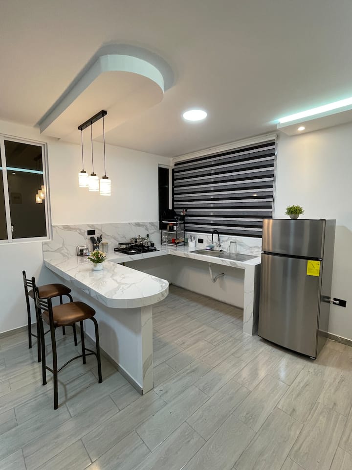 Elegante Suite Cómoda En Urb. Privada, Garage Y Ac - Santo Domingo