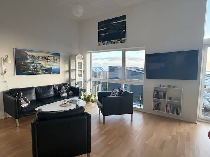 Stilfuld Og Moderne Lejlighed - Îles Féroé