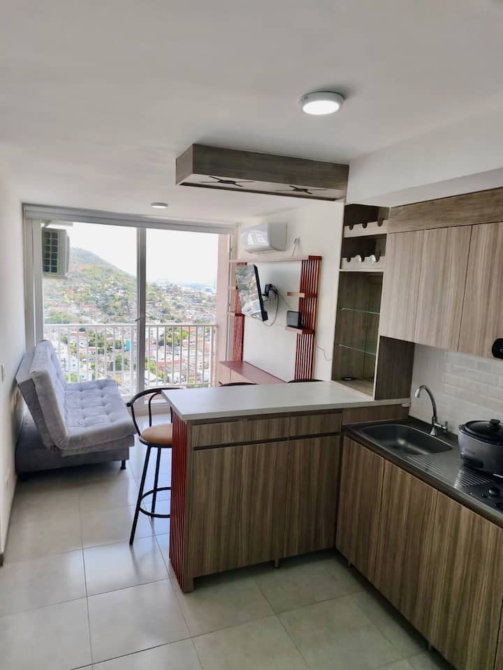 Apto Nuevo Playa, Vista Al Mar Y Ciudad Amurallada - Cartagena