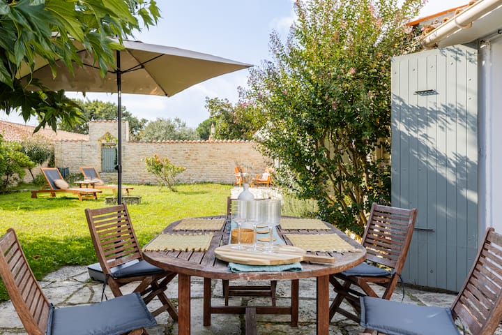 Maison De Charme à Oléron, Jardin & Proche Plage - La Cotinière
