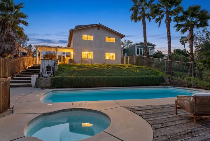 Sunny La Mesa Home W/ Pool & Spa | Family Friendly - 라 메사