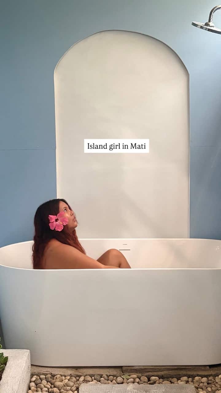 Bungalow W/ Bath Tub + 2-3 Mins To Dahican Beach - Mati