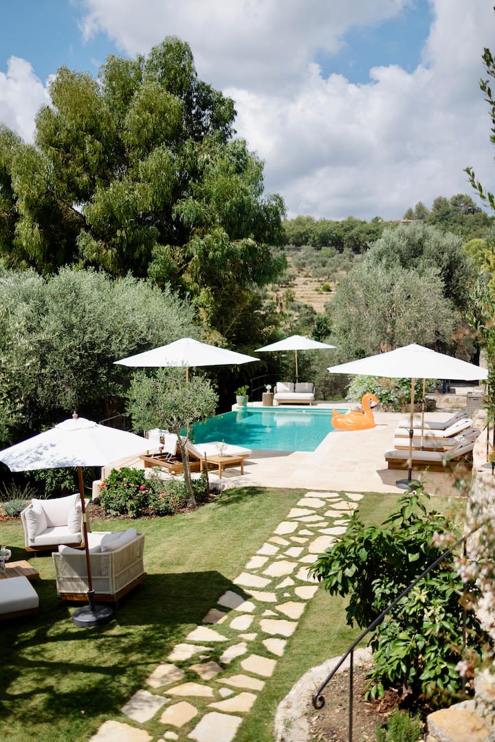 Renovated South Of France Villa With Pool & Views - Biot