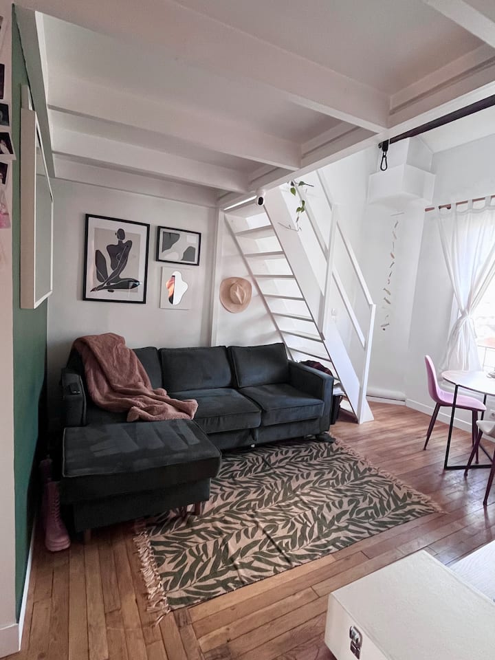 Bright, Cozy Duplex Close To Stores, Train & Metro - Bois-Colombes