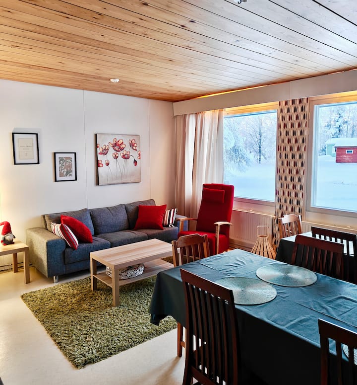 Spacious Apartment In Lively Countryside Village - Tervola