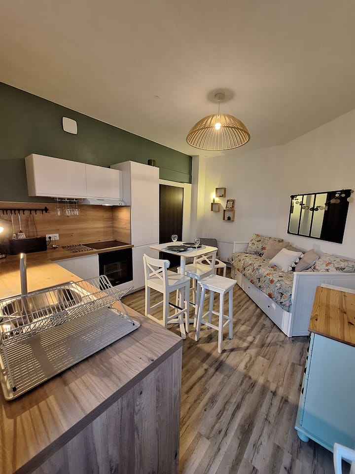 Studio 4 Couchages à Stella-plage, Rez-de-jardin - Le Touquet-Paris-Plage