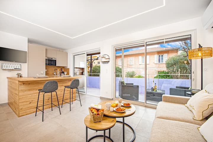 Somptueux Studio - Refait à Neuf - Parking Privé - Roquebrune-Cap-Martin