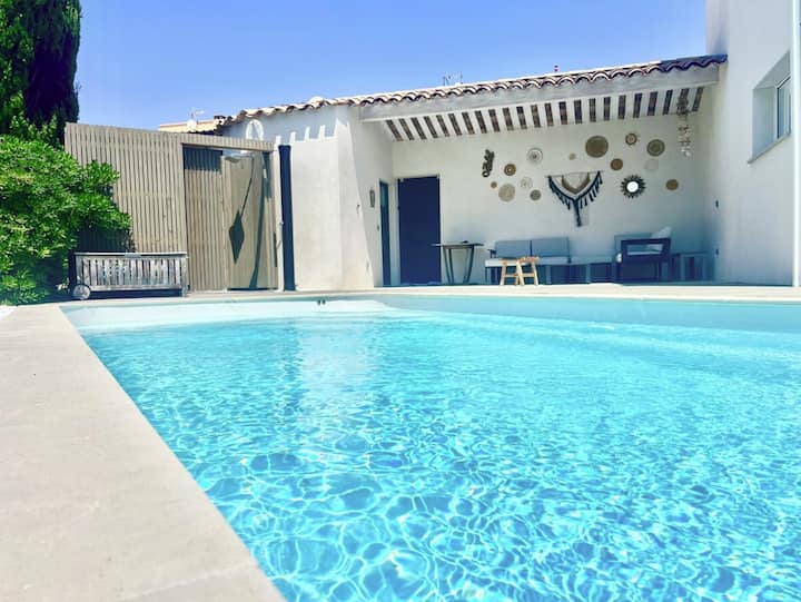 Villa 4 Chambres Piscine Chauffée - Sausset-les-Pins