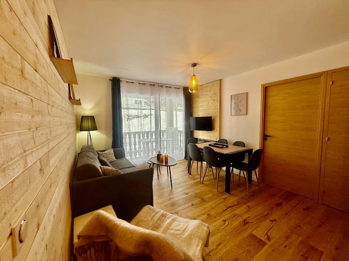 Appartement Chaleureux Au Pied Des Pistes - Les Avanchers-Valmorel