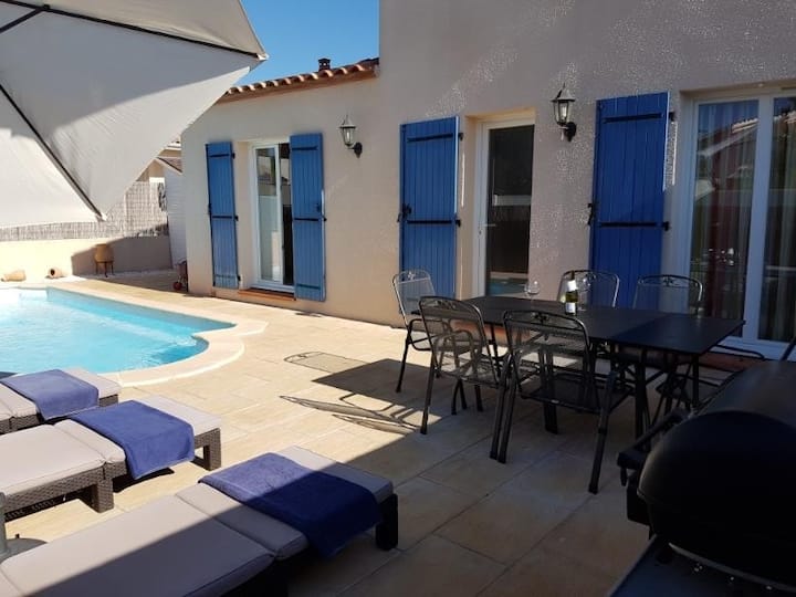 Maison Avec Piscine, Proche Des Plages - Saint-Cyprien