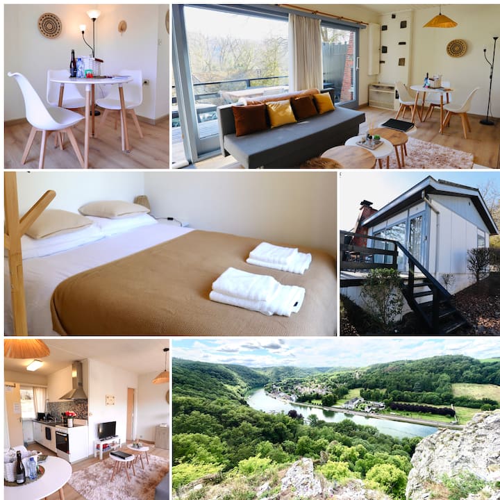 Le Bohème, Bungalow Cosy, Nature Et Détente - Dinant