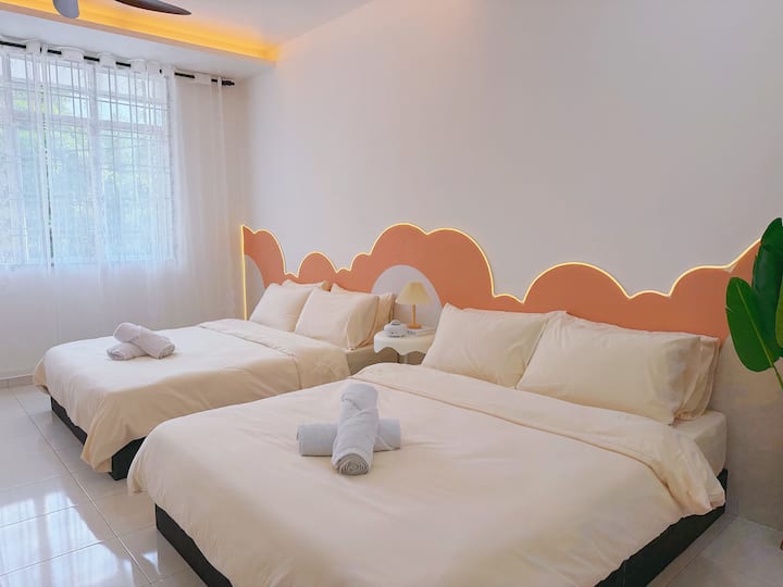Cozy Homestay 6-10pax Double Storey - Batu Kawan