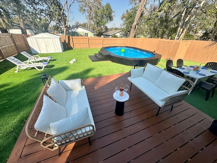 The Beautiful | 3bed Pool Retreat - Tampa, FL