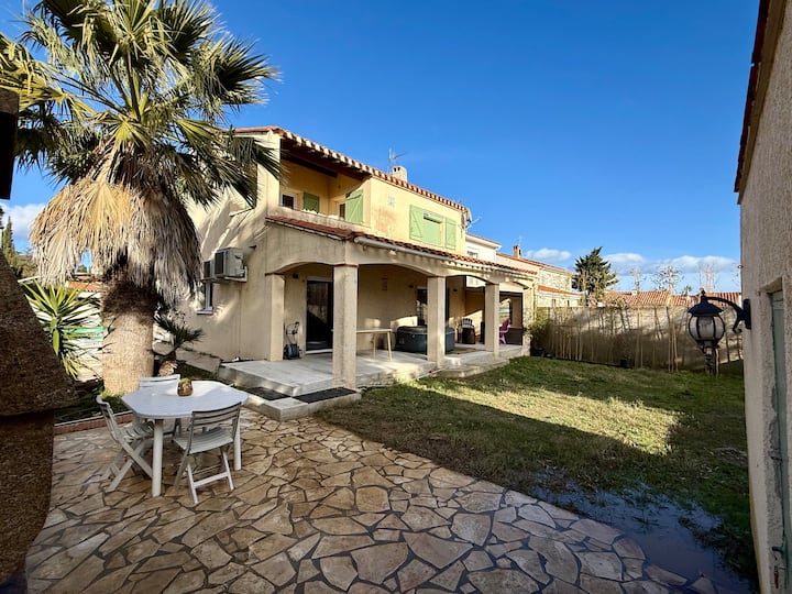 Maison Familiale à Canet Village - Sainte-Marie-la-Mer