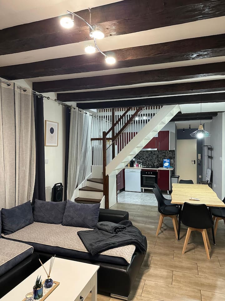 Duplex Spacieux 3 Chambres –Centre Saverne -Clim&8 - Saverne